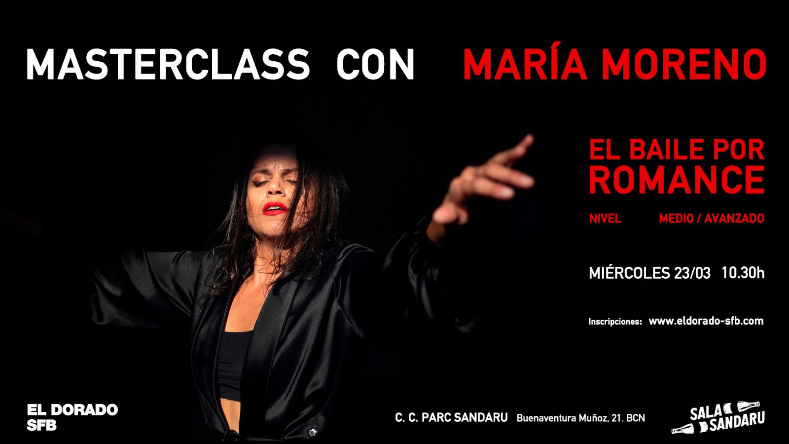 El Dorado – Masterclass de María Moreno / El baile por romance